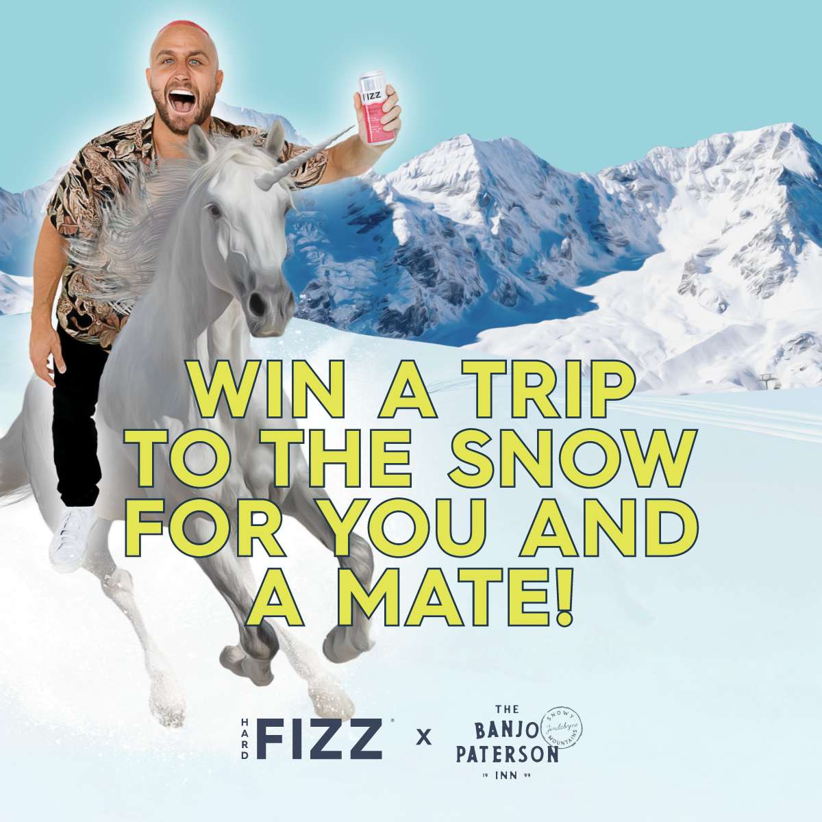 FIZZ Banjo Snow Giveaway – Hard Fizz Sparkling Hard Seltzer